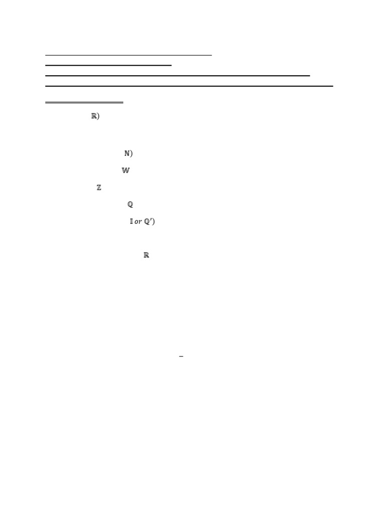 Understanding the Real Number System | PDF | Numbers | Teaching Methods ...