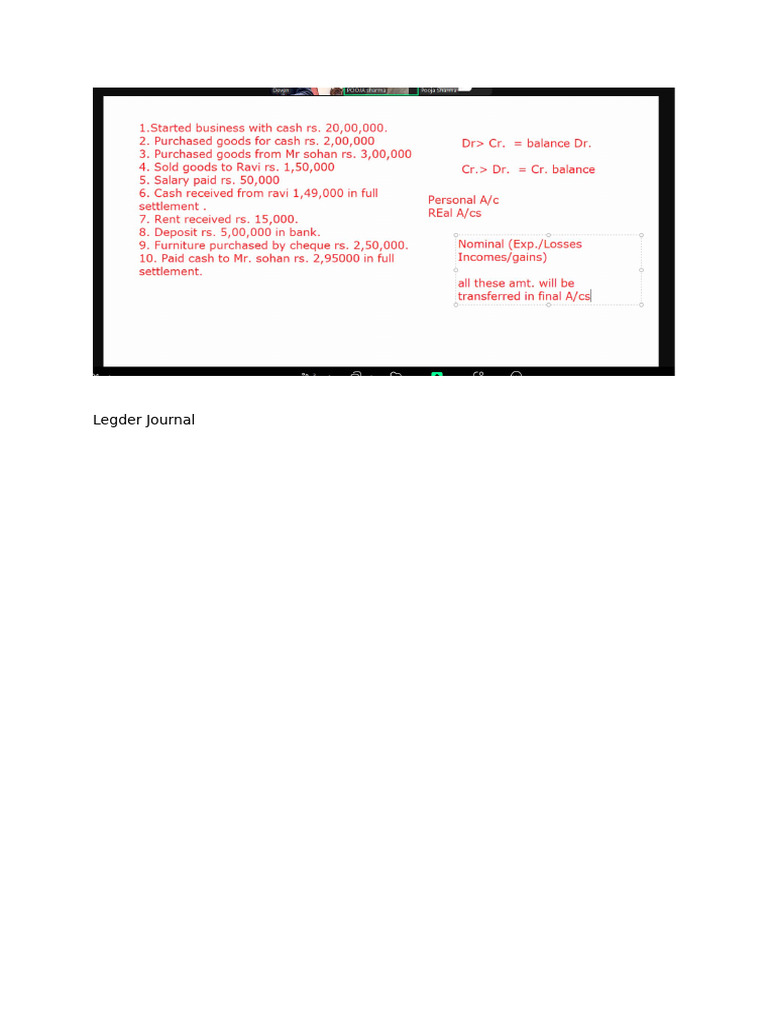 Legder Journal | PDF