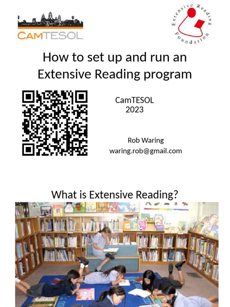CamTESOL 2023 - Set Up Slides | PDF