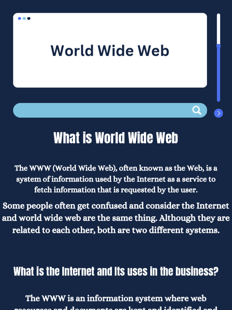 World Wide Web | PDF