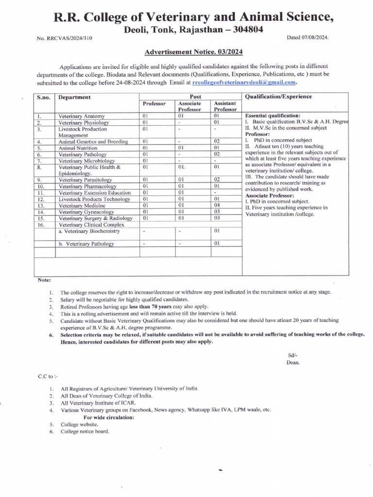 Advertisement 03-2024 | PDF