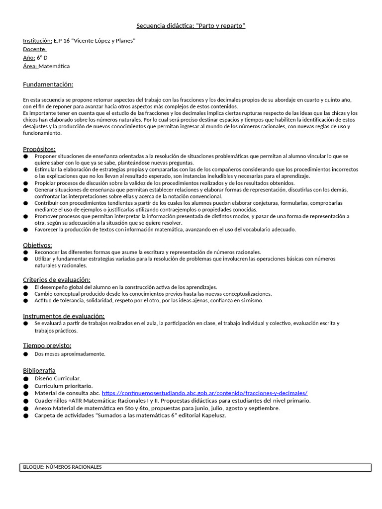 SEC 4 MAT FRACCIONES | PDF