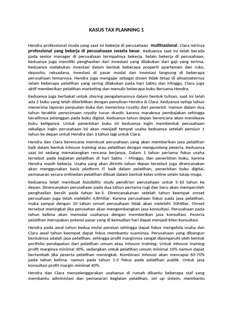 KASUS MP1 - 2024 | PDF