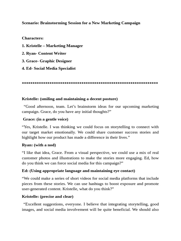 Hrrs Role Play | PDF