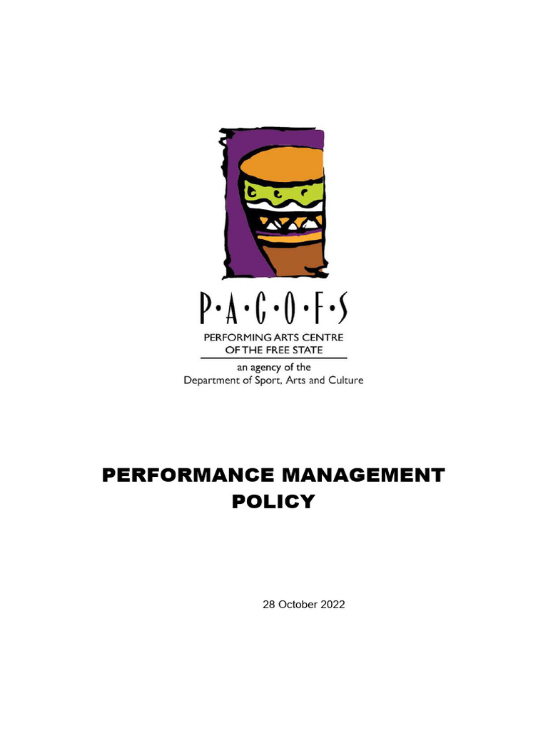 5.3 Performance Management Policy Draft September 2022 | PDF