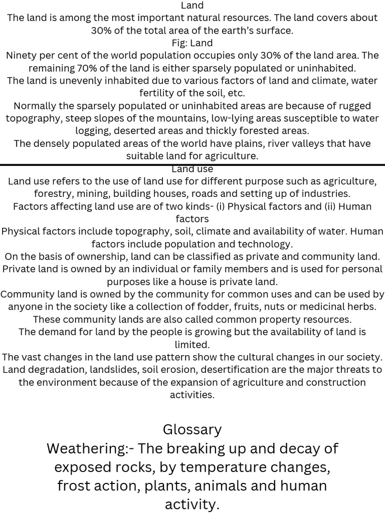 CH 2 Geo Notes | PDF