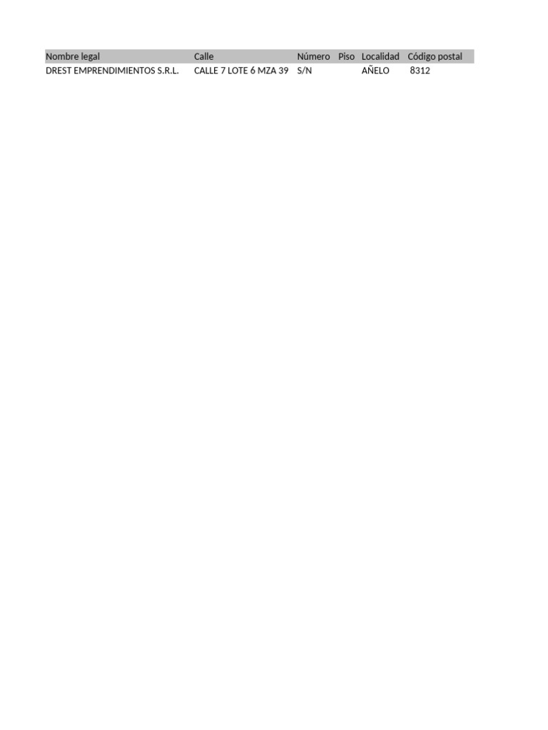 Nomina De Personal Pdf