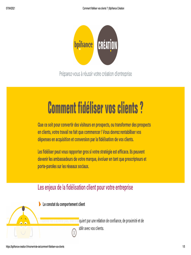 Comment Fidéliser Vos Clients | PDF Comment Fidéliser Vos Clients | PDF
