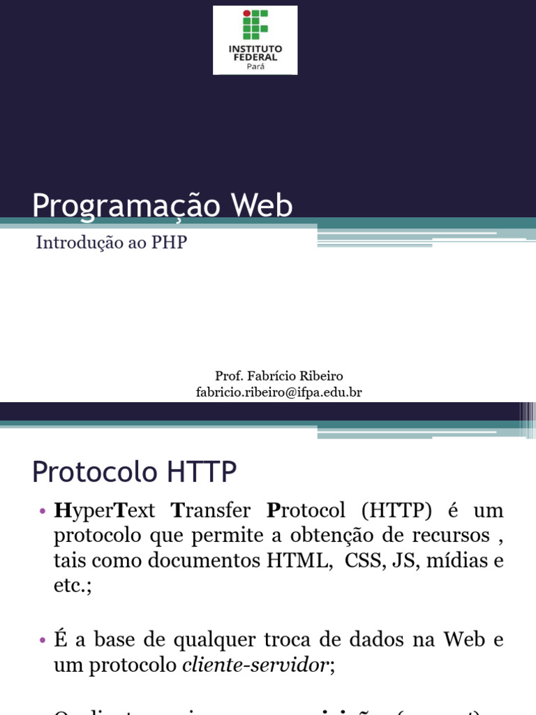 Introdução Ao PHP | PDF