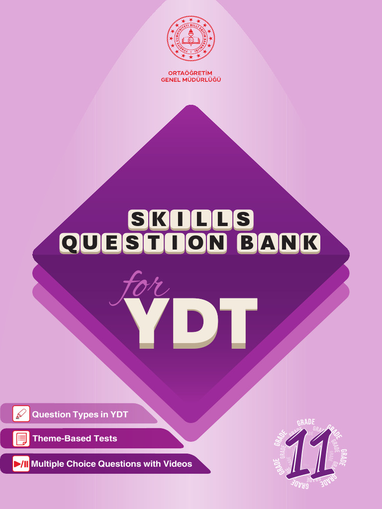 Ydt Skills Question Bank | PDF Ydt Skills Question Bank | PDF