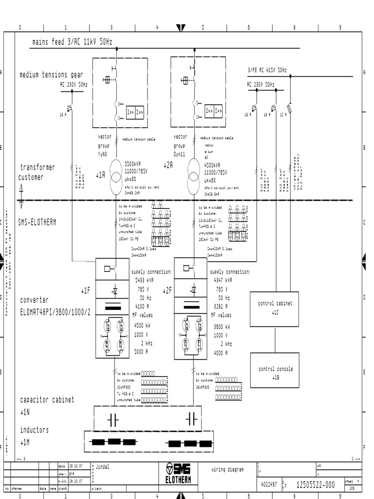 Single Line Wiring Diagram | PDF
