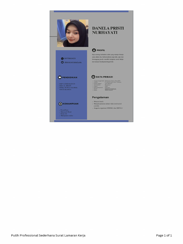 CV Ella | PDF