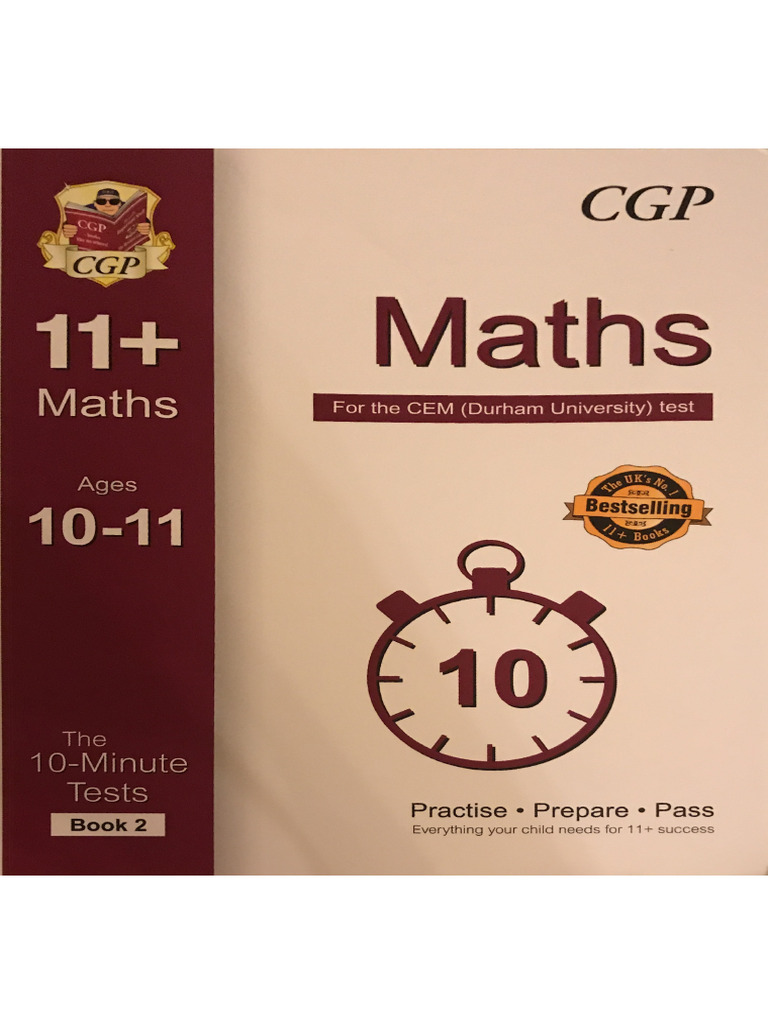 10 Minute Tests Maths Book 2 | PDF