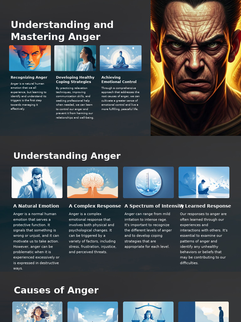 Understanding and Mastering Anger | PDF