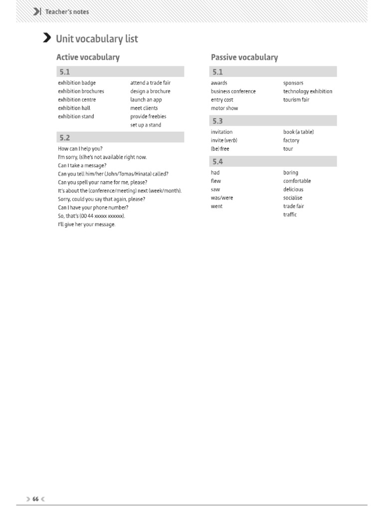 3. Vocabulary List Unit 5-8 | PDF