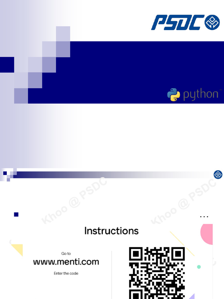 Lesson1 An Introduction To Python-1 | PDF