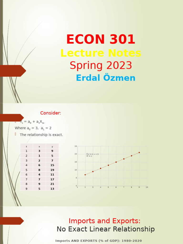Econ 301 ln2 | PDF
