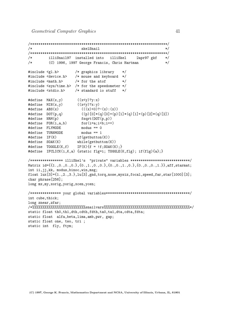 Geometrical Computer Graphics 41 Pdf Subroutine Parameter Computer Programming