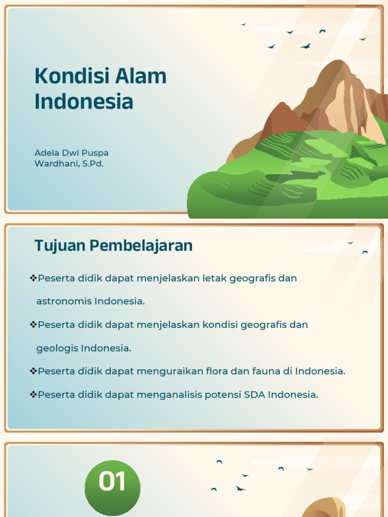 Materi Kelas 7 IPS Kondisi Alam Indonesia | PDF
