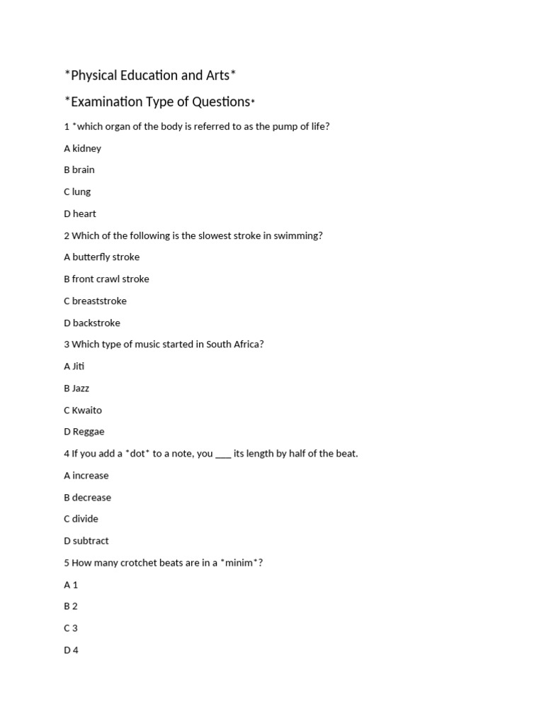 PE questions | PDF