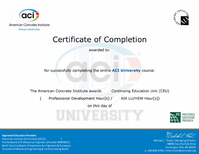 HPC Completion Certificate | PDF