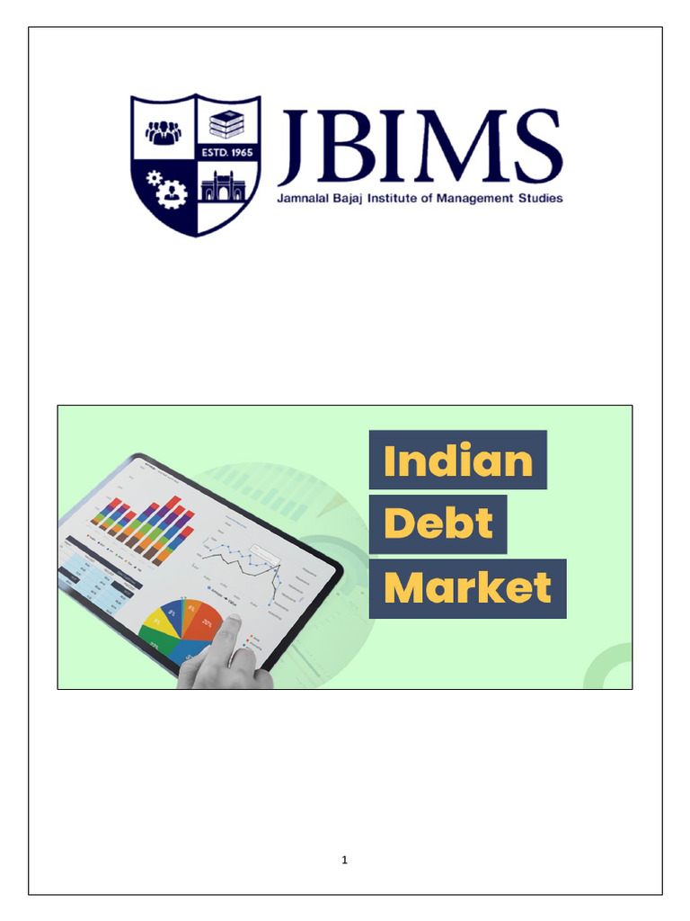 Analysis of The Debt Market in India | PDF