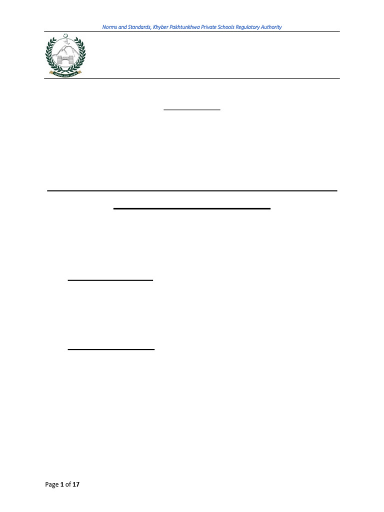 PSRA Norms and Standards | PDF