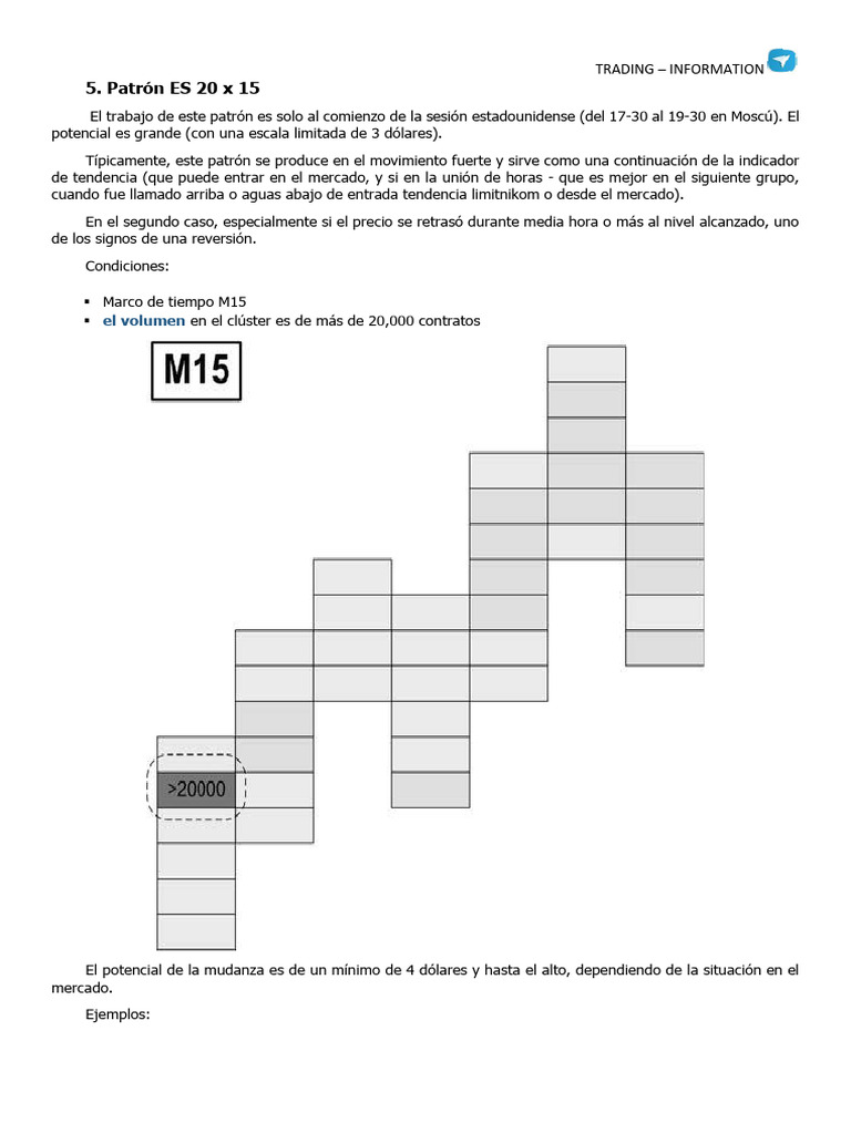 Patrón ES 20 X 15 | PDF