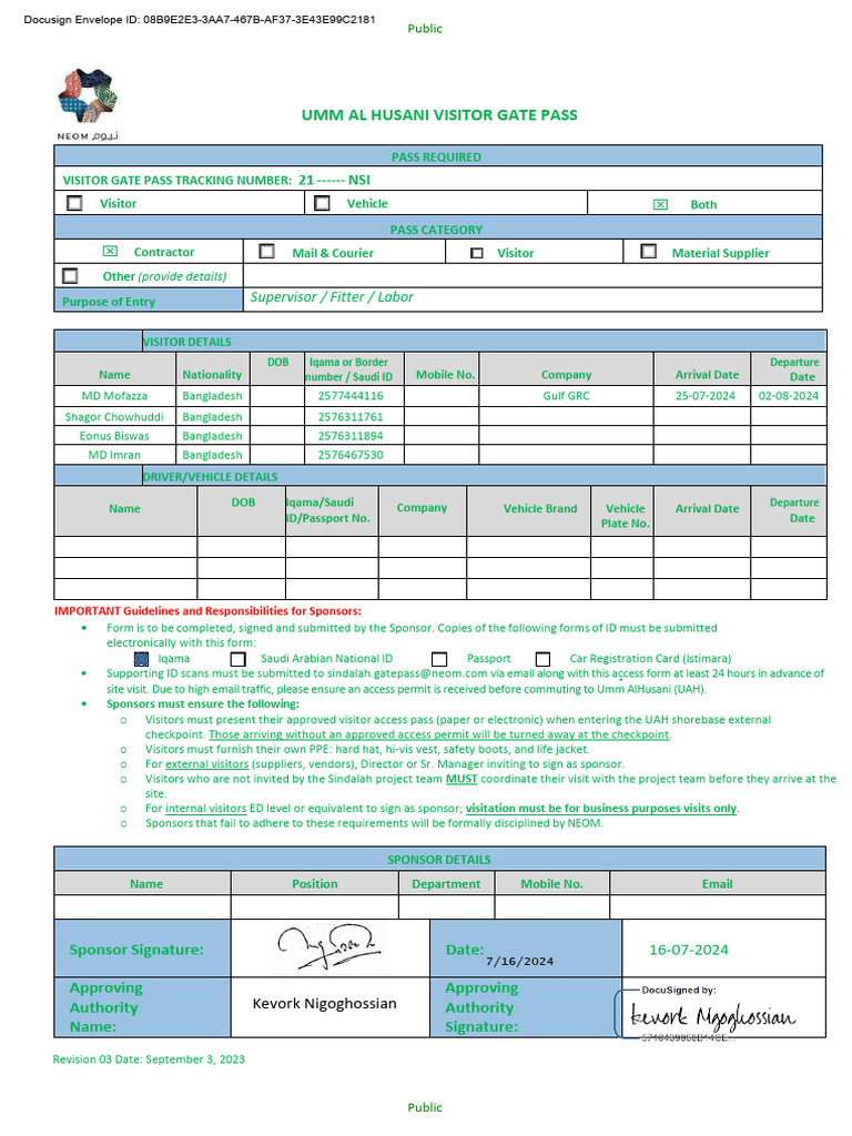 MIC gate passes | PDF
