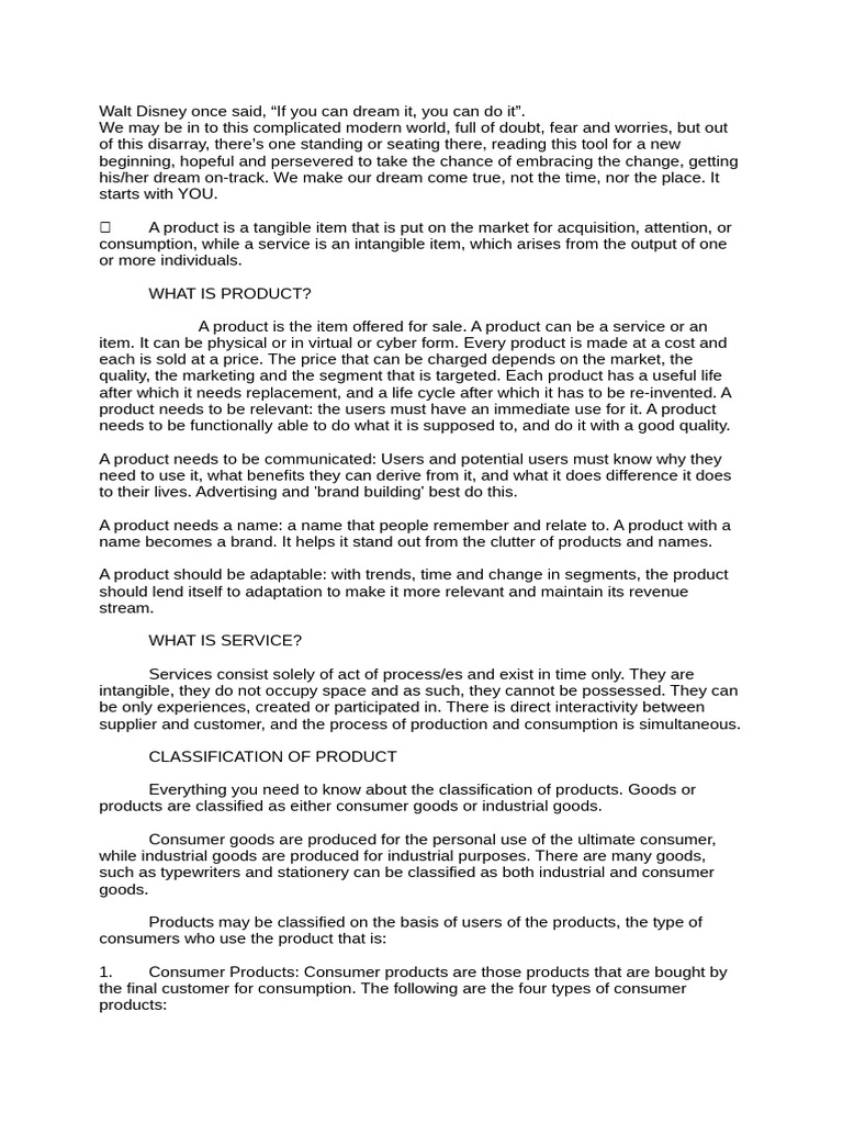 Lesson1 Product Management | PDF