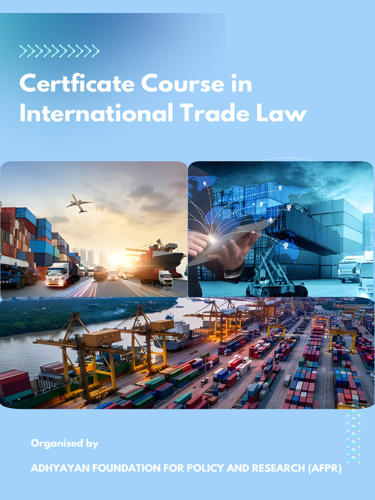 International Trade Law | PDF