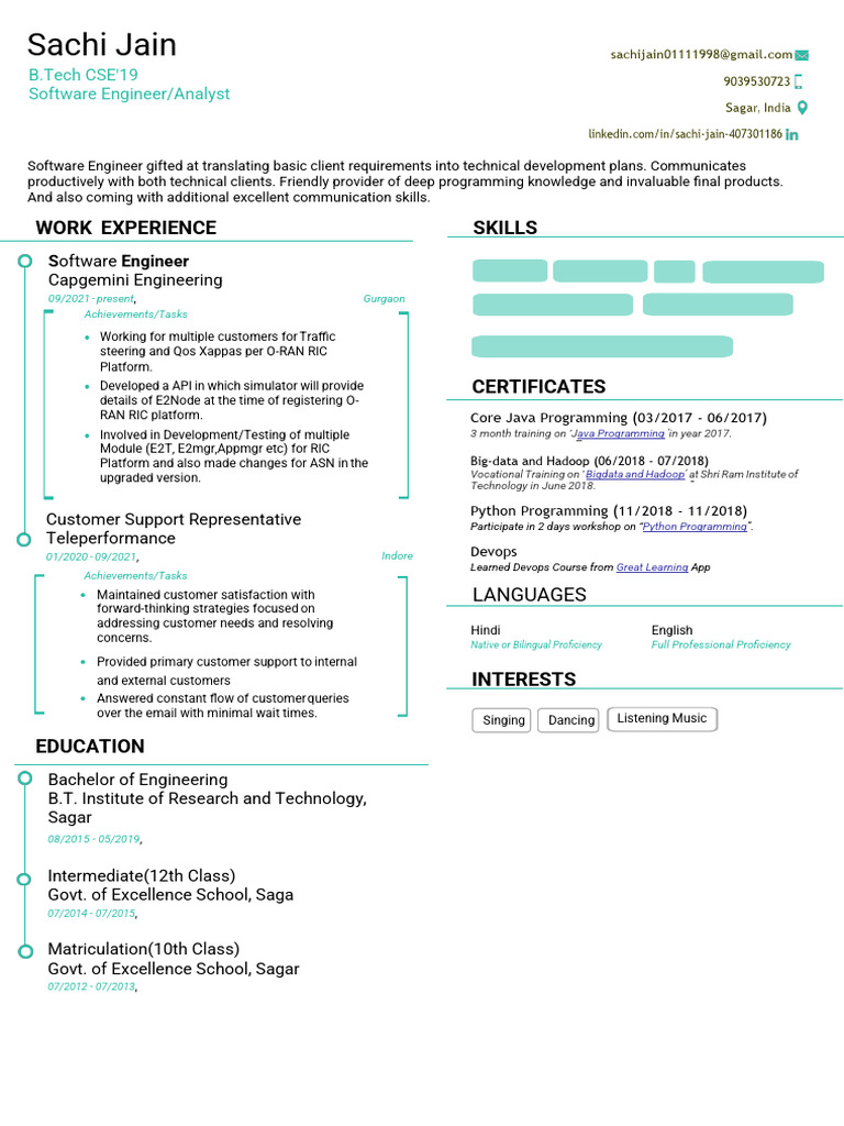 Sachi-Jain-Resume .pdf | PDF