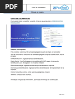 Guía+registro de Proveedores PCV3 | PDF | Usuario (informática) | Business