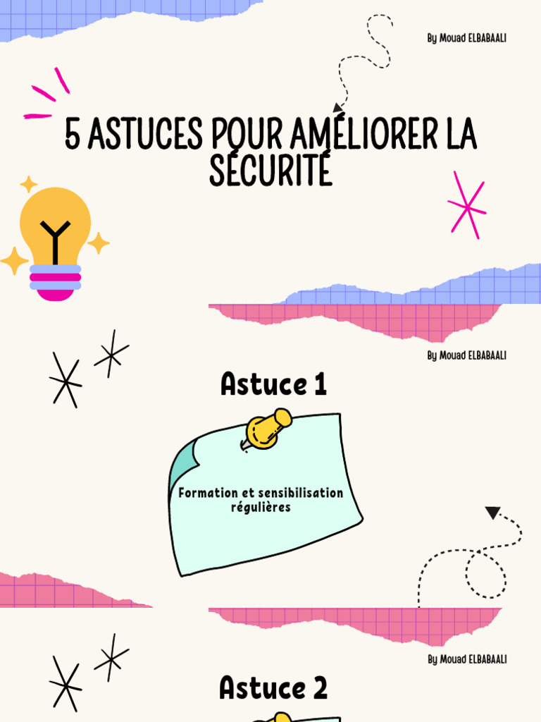 5 Astuces Pour Améliorer La Sécurité 5 Astuces Pour Améliorer La Sécurité | PDF