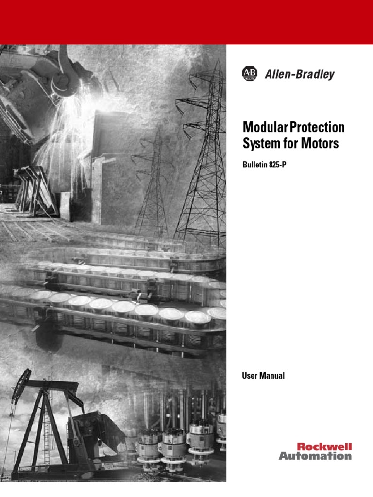 Modular Protection System For Motors: Bulletin 825-P | PDF | Relay ...