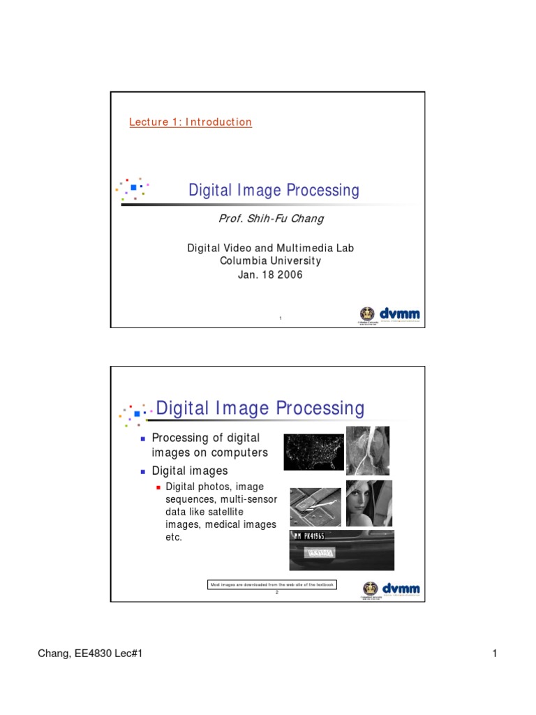 Digital Image Processing | PDF | Image Processing | Computer Graphics
