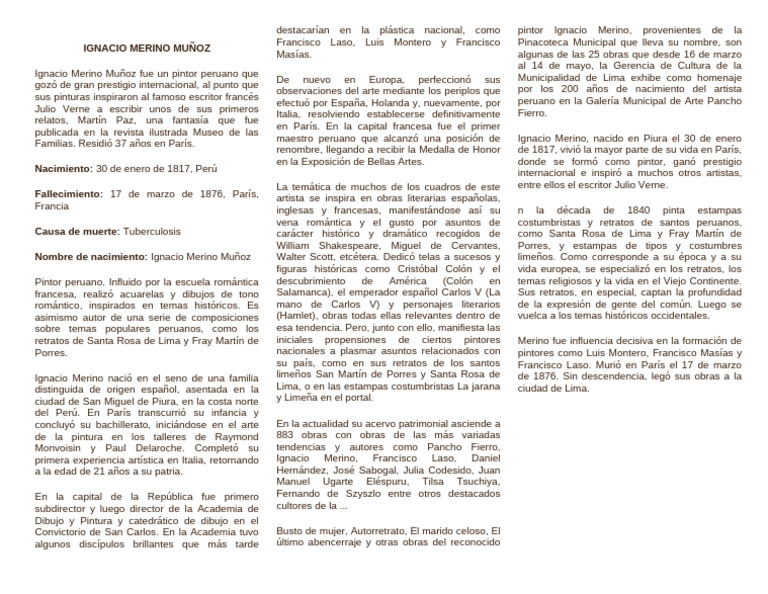 Ignacio Merino | PDF