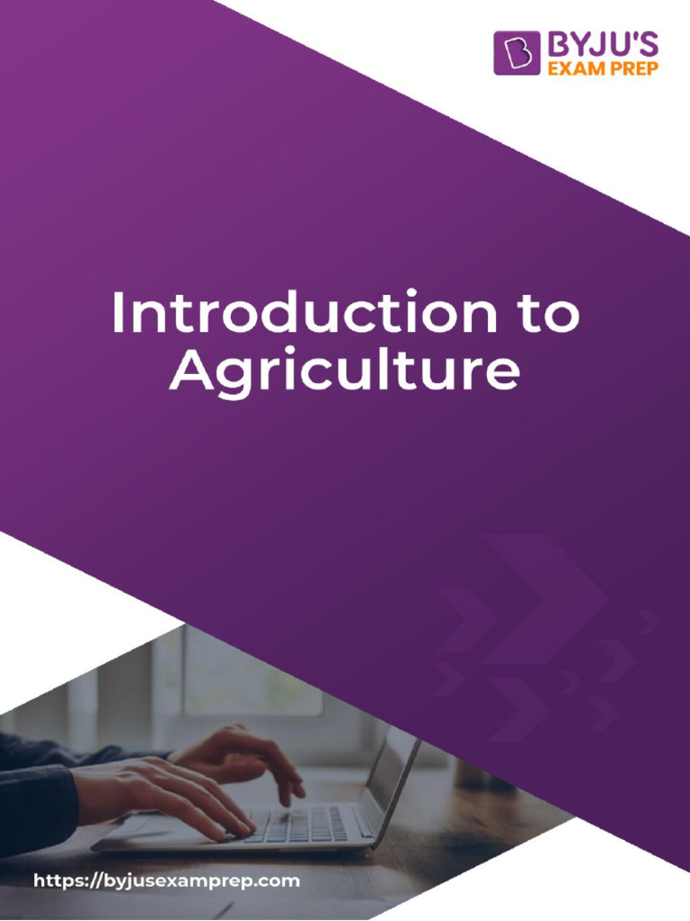 Introduction to Agriculture 73 | PDF