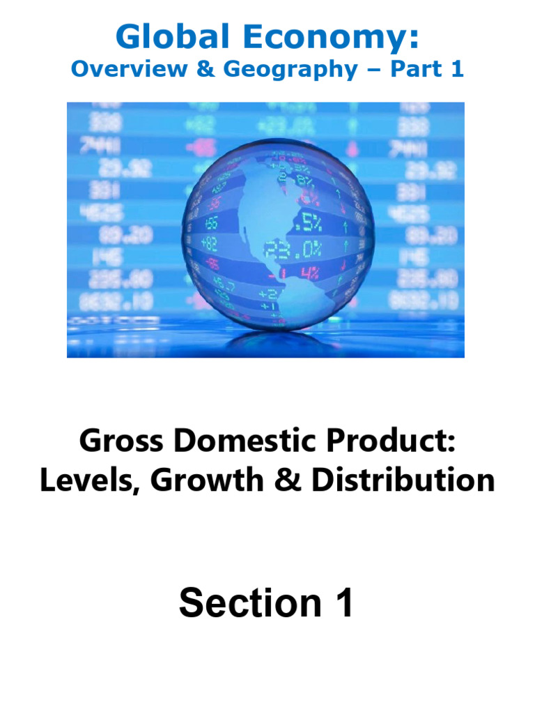 LEC02A Global Economy Part1 | PDF