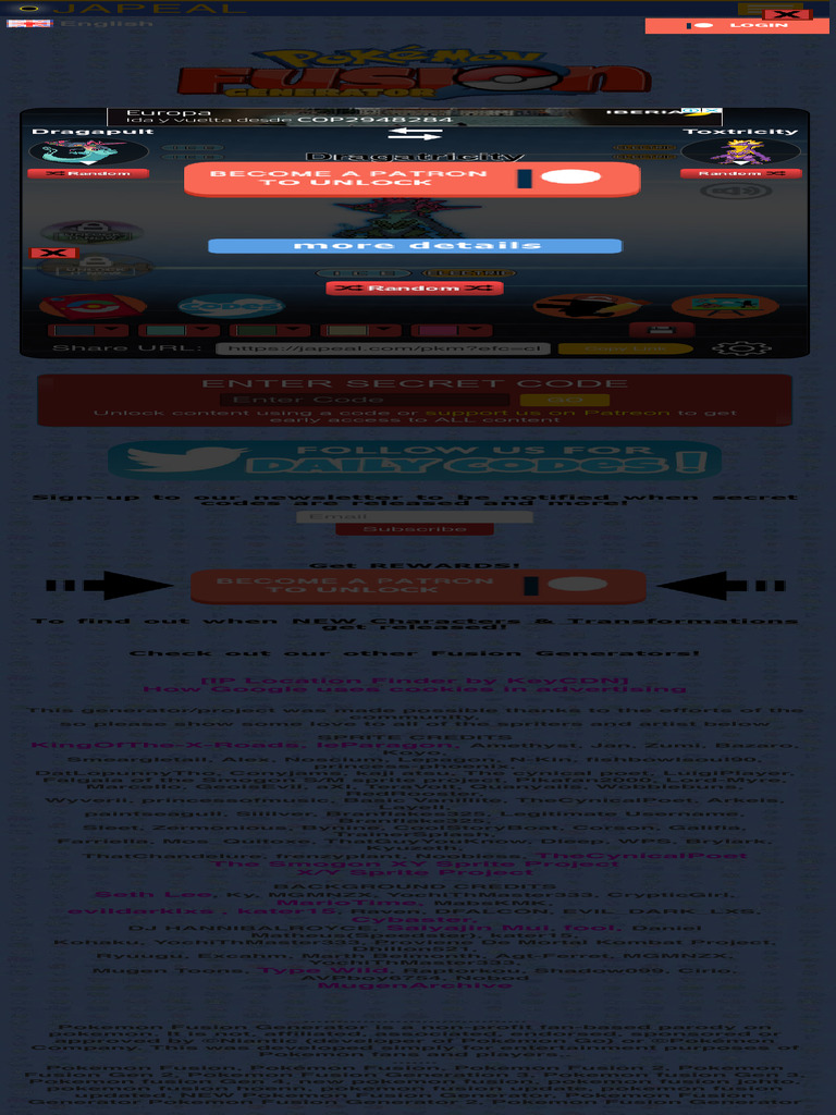 Pokemon Fusion Generator | PDF