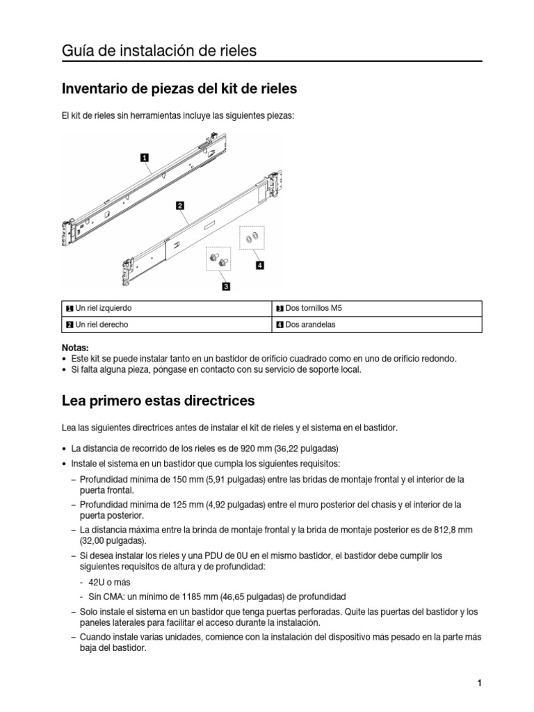 rail_kit_rack_installation_guide_SP47A62536 | PDF