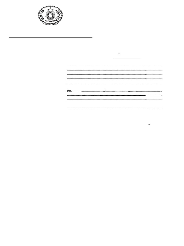 Blangko Baru Primkoppol 2024 | PDF