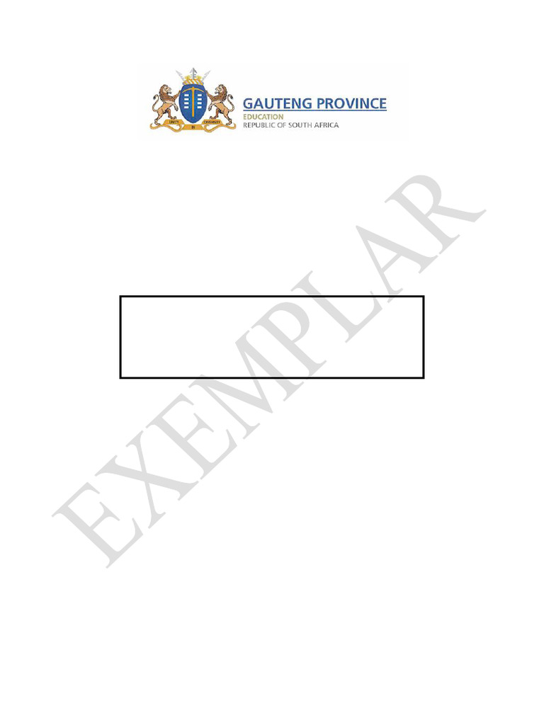 2023 Gp Grade 11 Maths P2 Nov Qp Pdf Circle Area