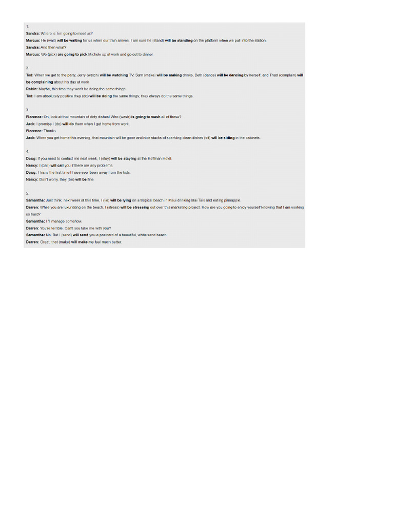 8B Expressing Future Plans and Arrangements | PDF