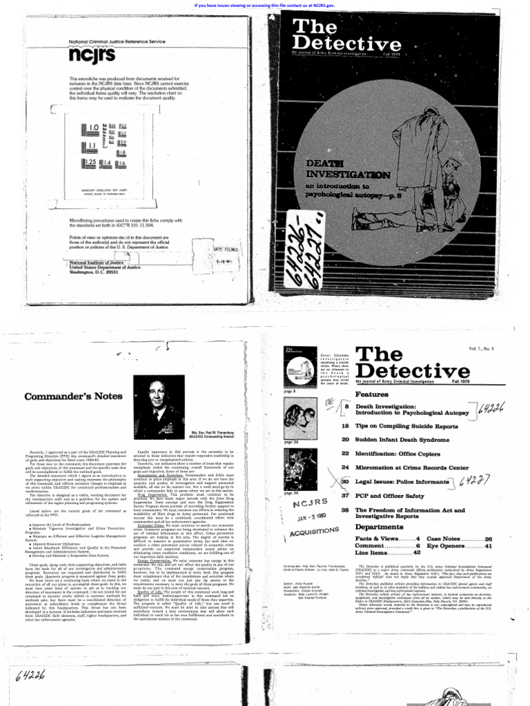 Psychological Autopsy | PDF