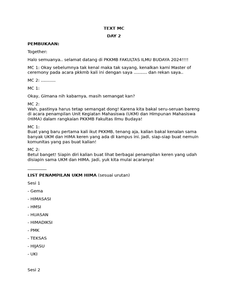 Text MC PKKMB 24 | PDF