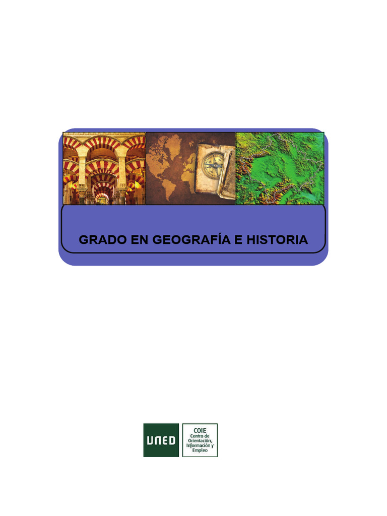 Grado en Geo Graf I A e Historia | PDF
