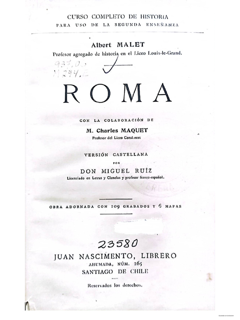 Roma - Albert Malet | PDF