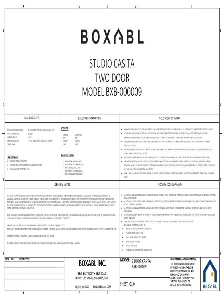 BXB-000009 Presentation Set | PDF