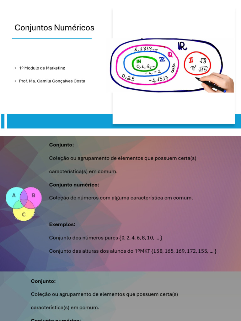 Conjuntos Numéricos | PDF